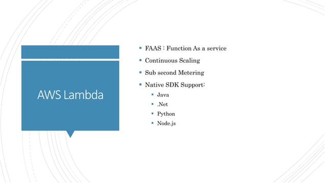 Deploying Aws Lambda Functions Using Go Lang Ppt