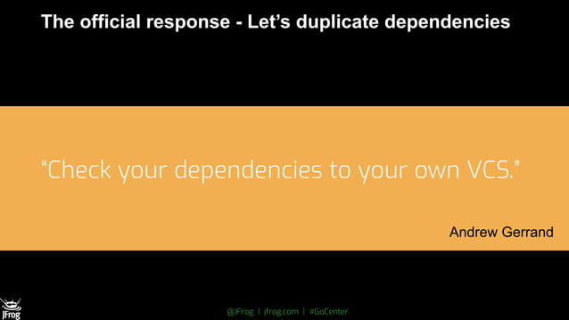 Refactoring To Go Modules Ppt