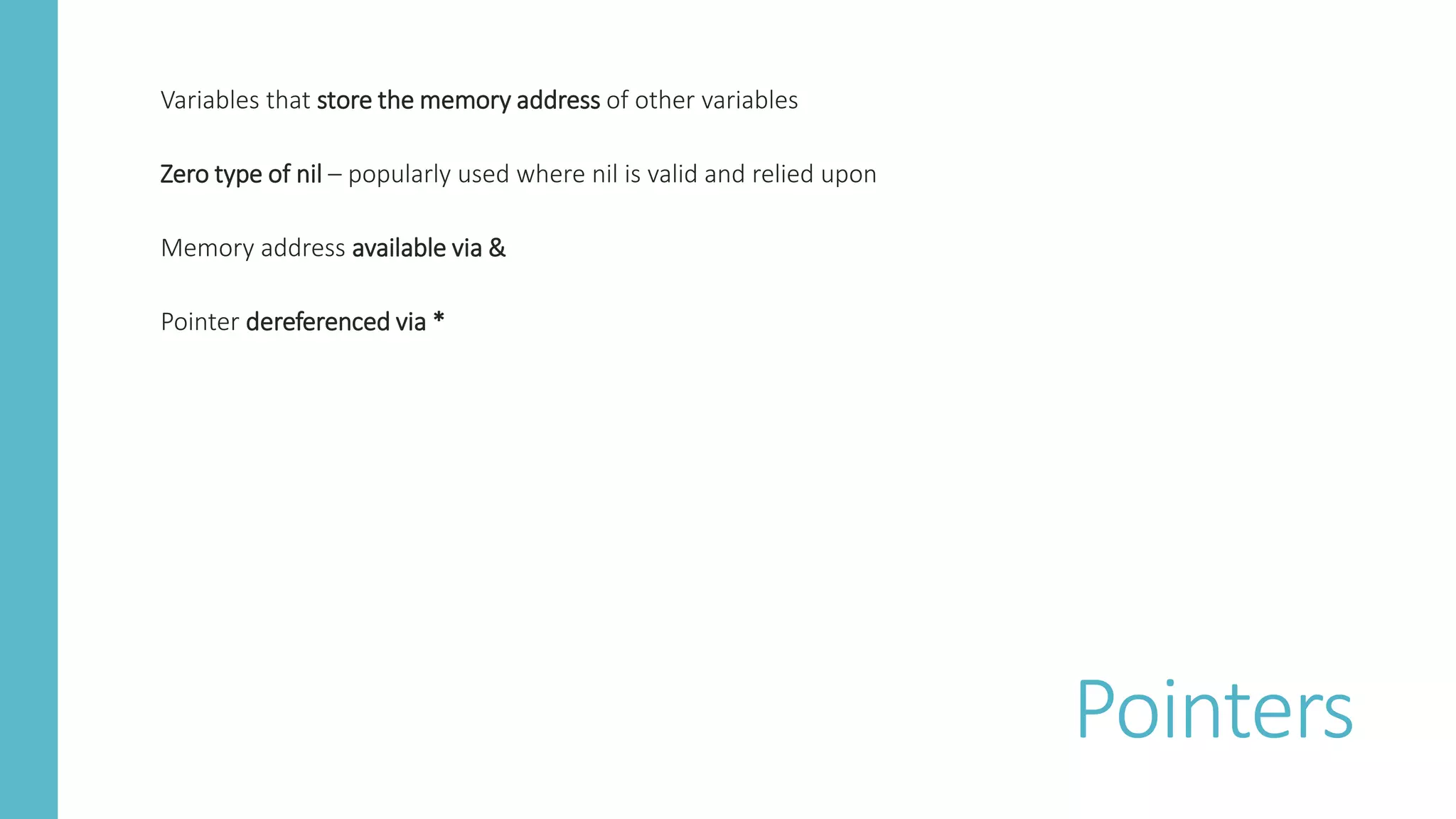 Introduction to GoLang | PPTX | Programming Languages | Computing