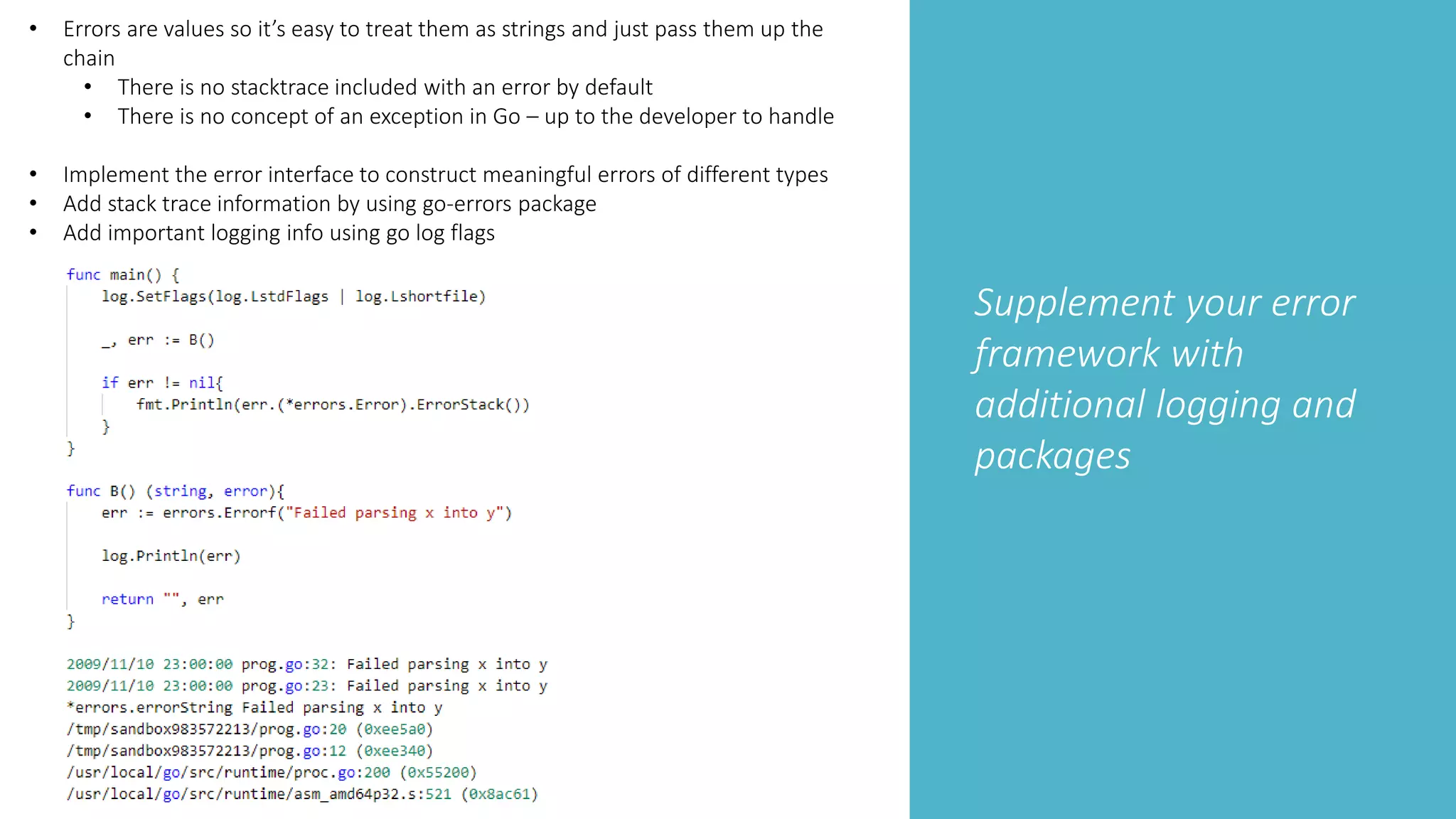 Introduction To Golang Ppt