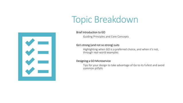 Introduction to GoLang | PPT