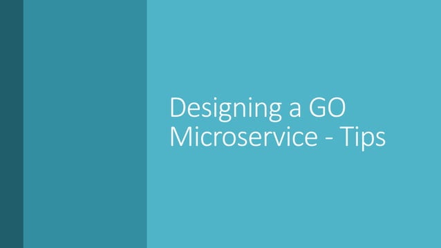Introduction To Golang Ppt