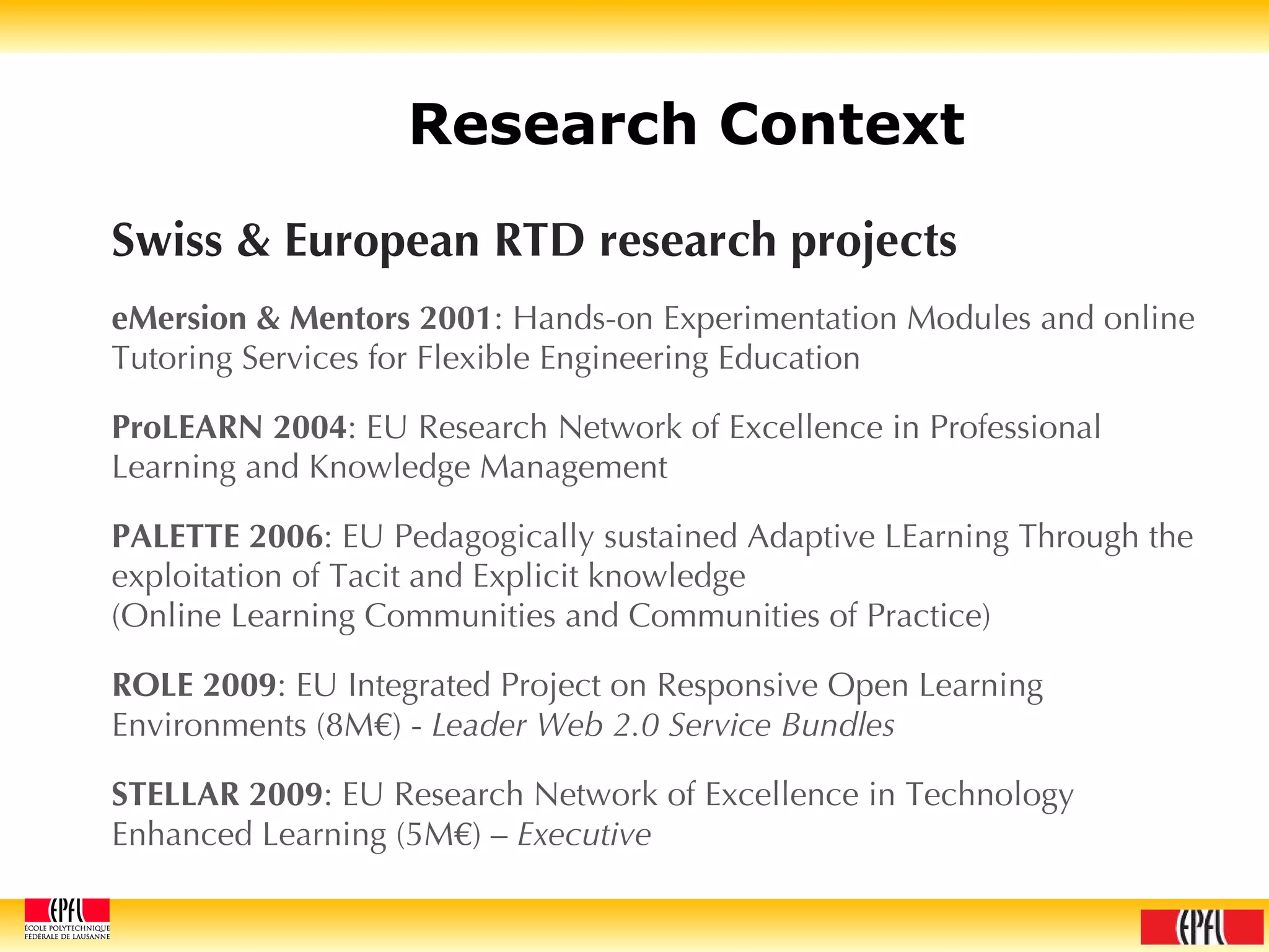 EPFL Remote Lab Framework | PPT