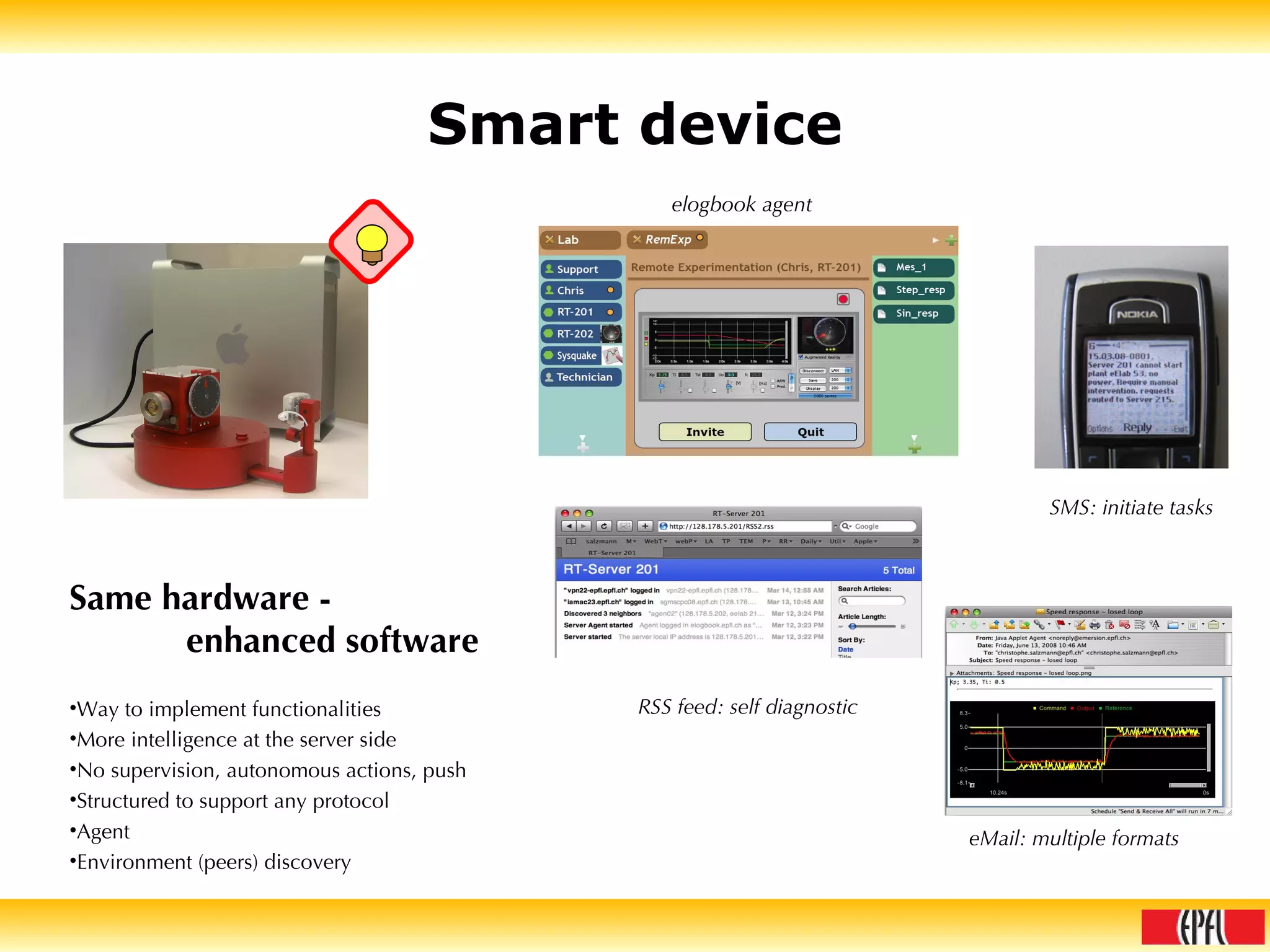 EPFL Remote Lab Framework | PPT