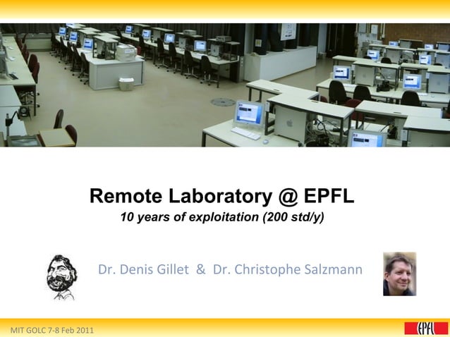 EPFL Remote Lab Framework | PPT