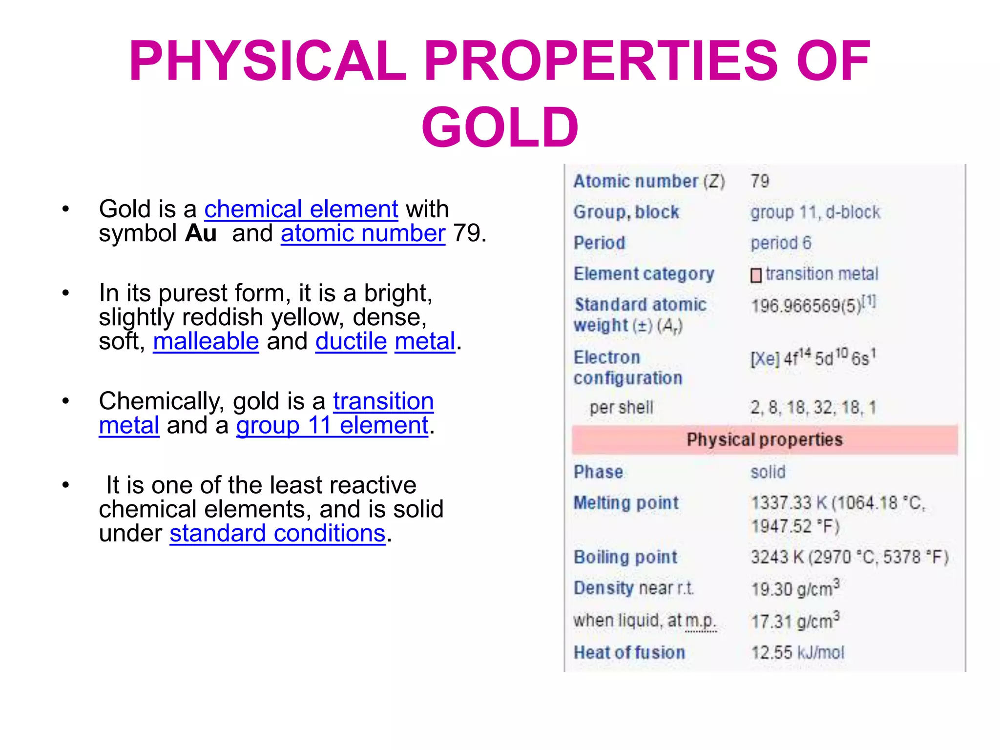 Gold | PPTX