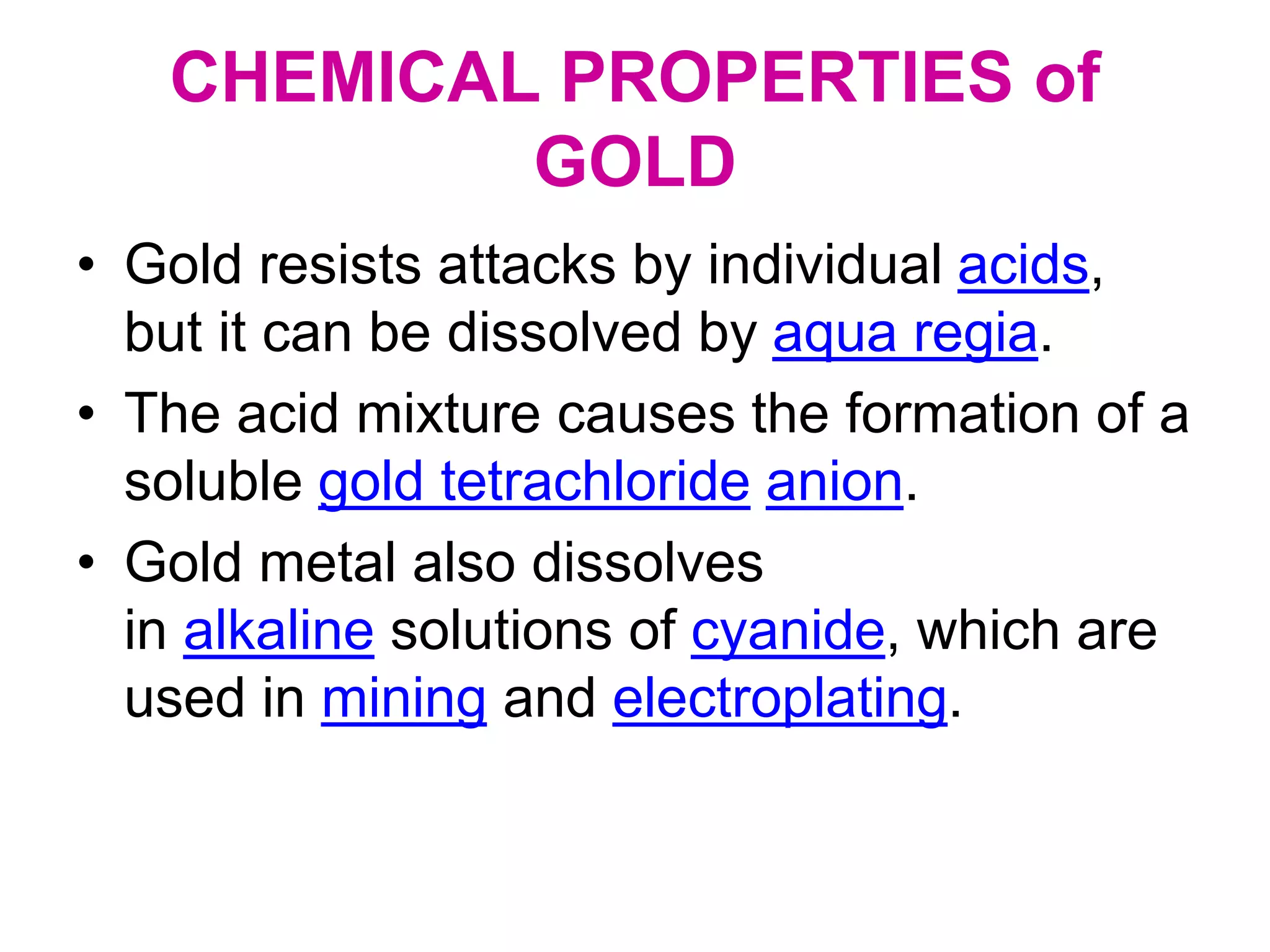 Gold | PPTX