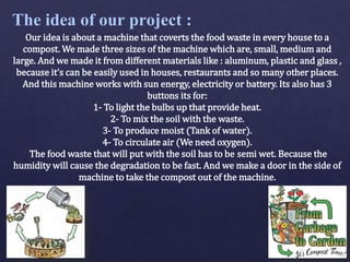 Biodegradable Materials, Compost maker machine IDM10 | PPTX | Gardening ...