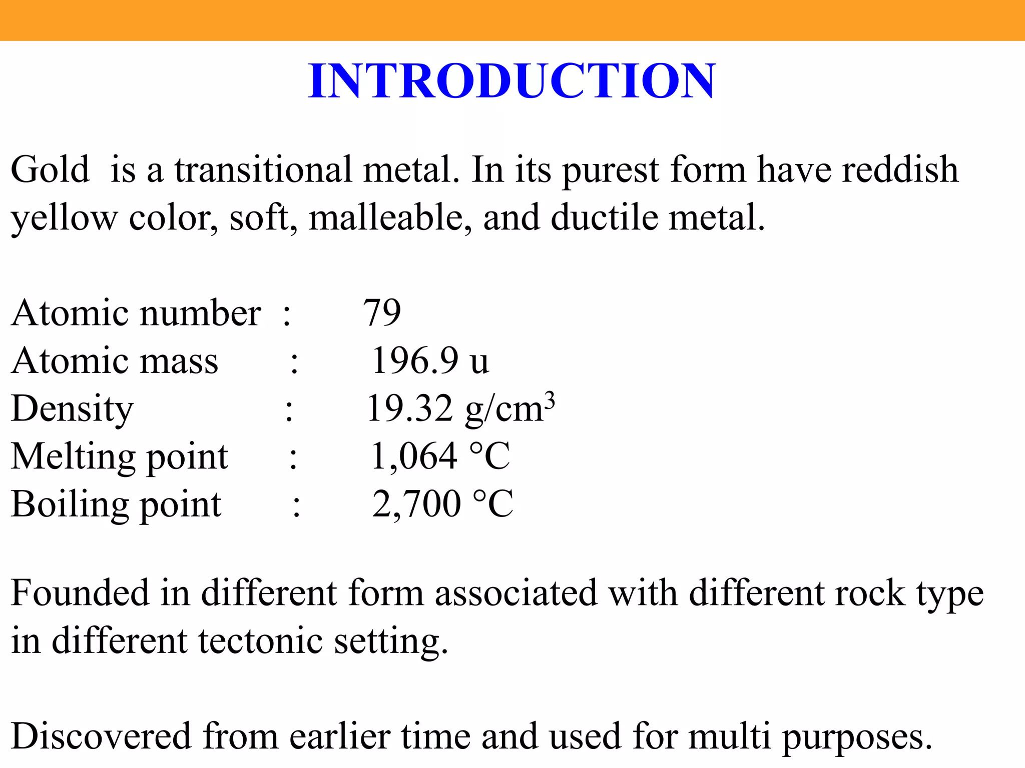 Gold | PPTX | Commodities | Economy