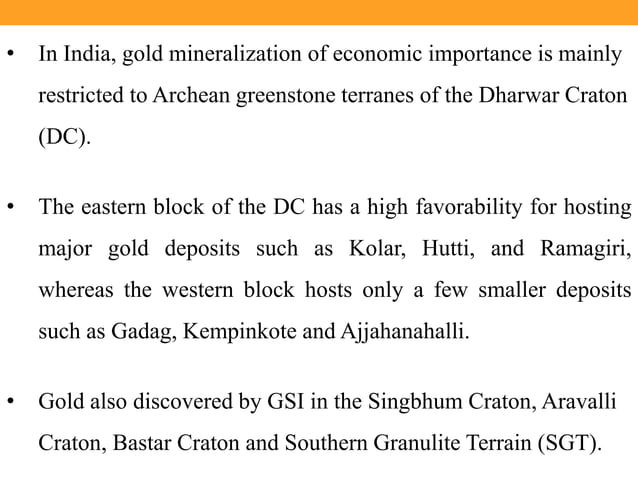 Gold | PPTX | Commodities | Economy