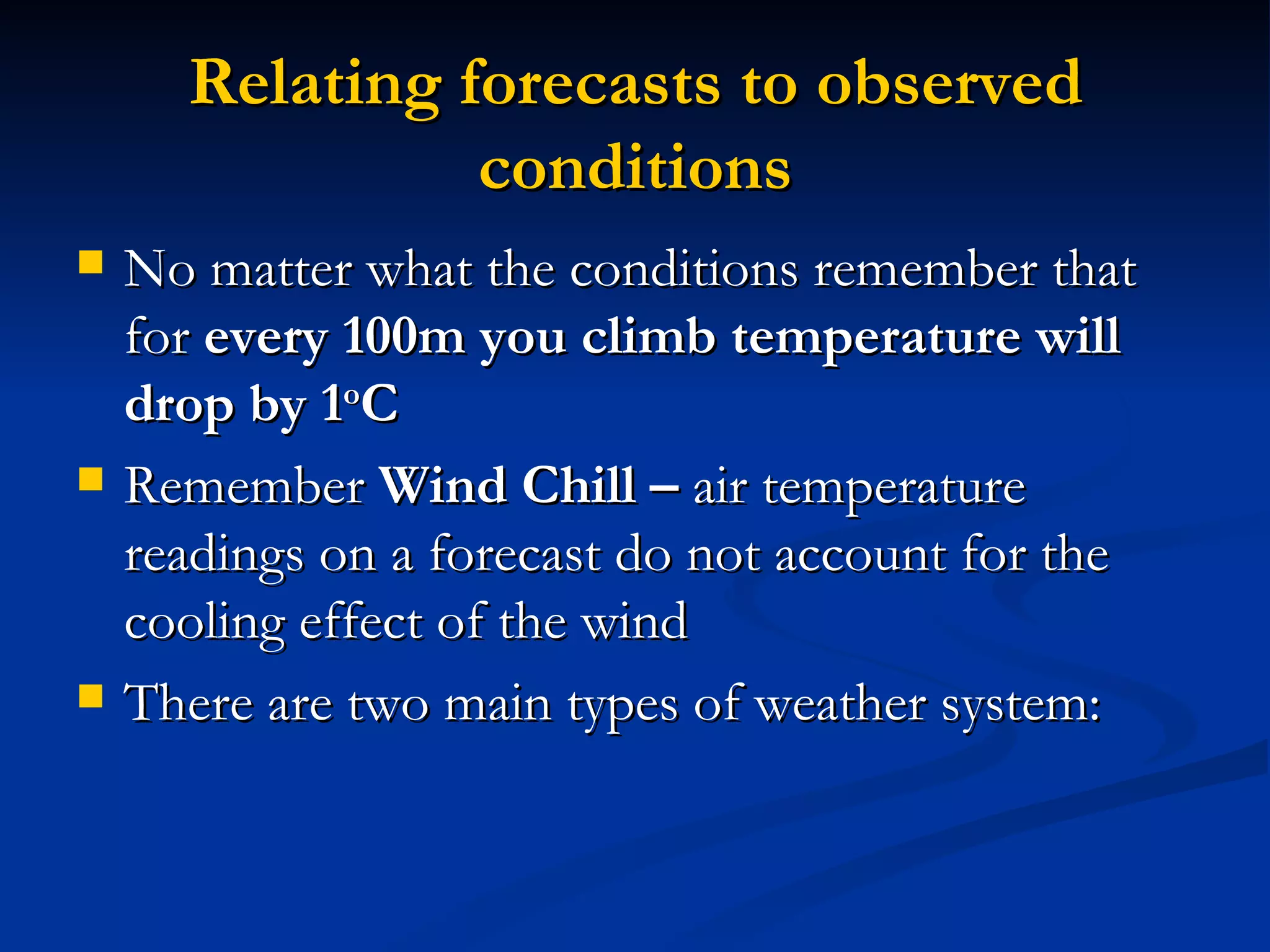 Gold Dof E – Weather Forecasting | PPT