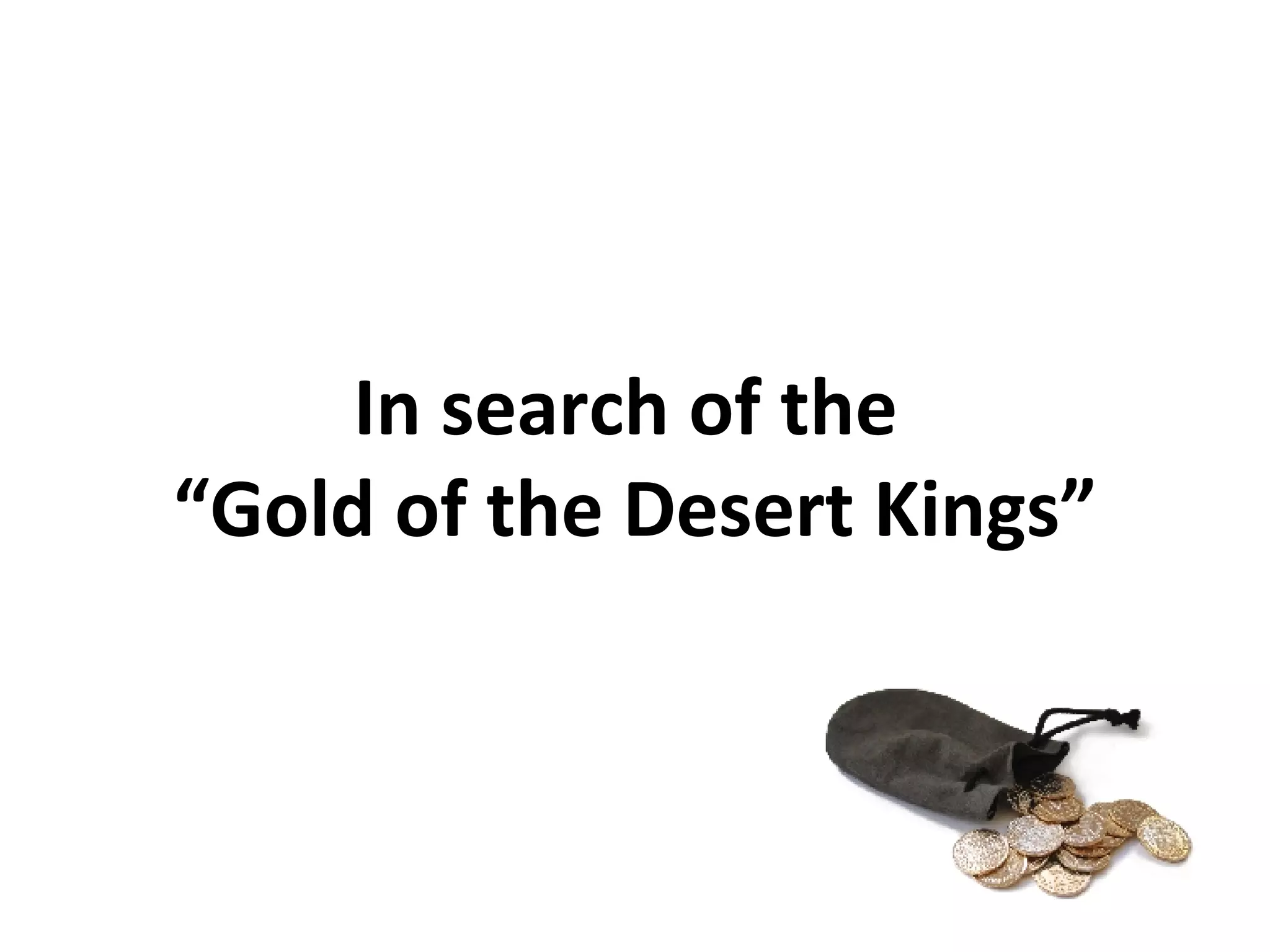Gold Of The Dsert Kings | PPS