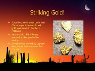Gold Rush Powerpoint | PPT