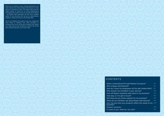 Bupa Gold Plan Sales Brochure | PDF