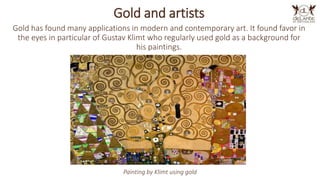 Gold and contemporary art | PPTX