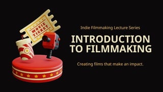 Gold and Red 3D Illustrated Simple Minimalist Introduction to ...