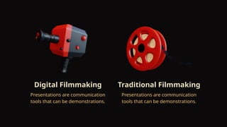Gold and Red 3D Illustrated Simple Minimalist Introduction to ...
