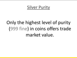Gold and Silver Purity - What all These Numbers Mean | PPT