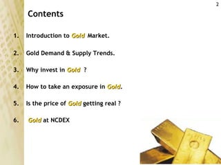 Gold as an asset class | PPT