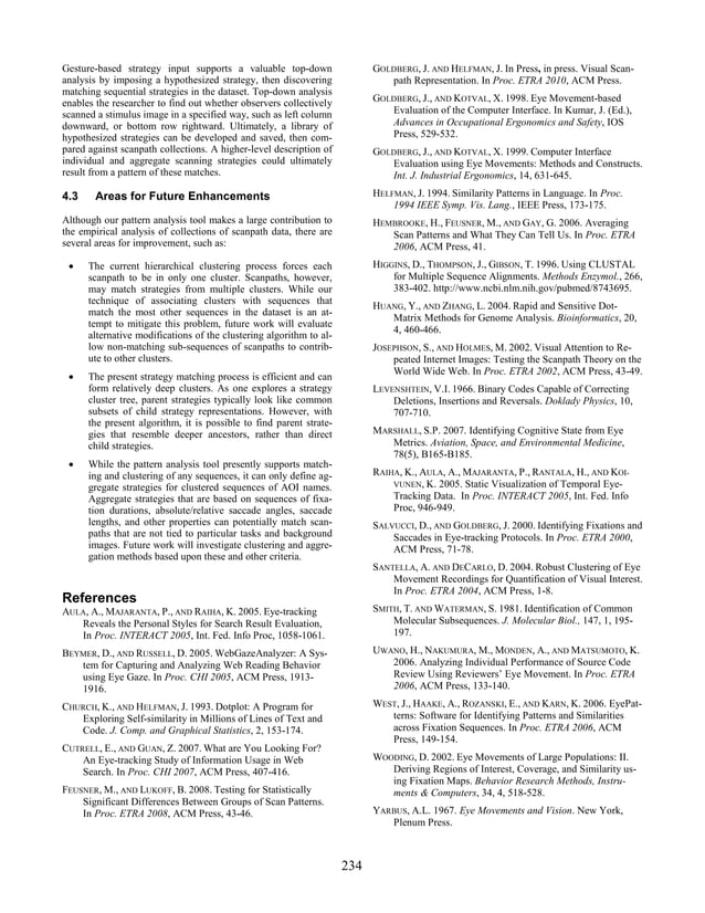 Goldberg Scanpath Clustering And Aggregation | PDF | Computing | Technology & Computing