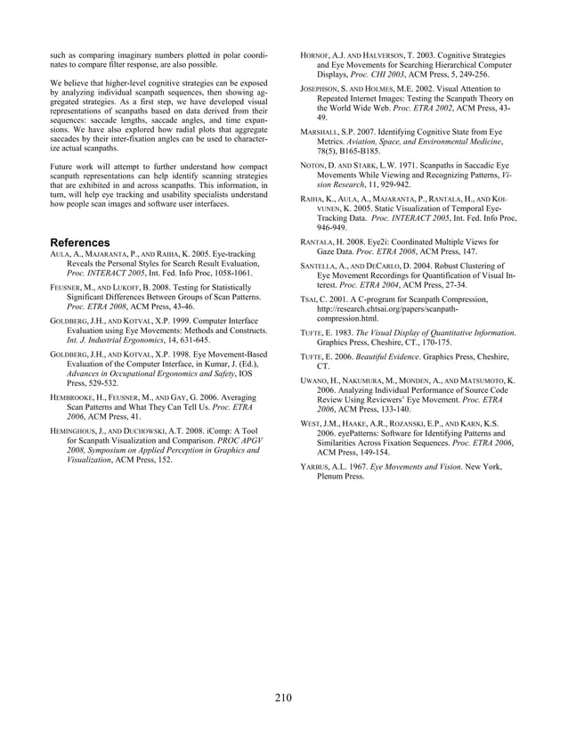 Goldberg Visual Scanpath Representation | PDF