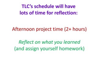 Scheduling Time For Reflection (EduCon 2.6) | PPTX | Educational ...