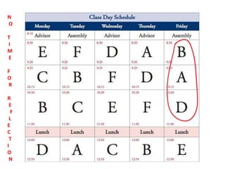 Scheduling Time For Reflection (EduCon 2.6) | PPTX | Educational ...