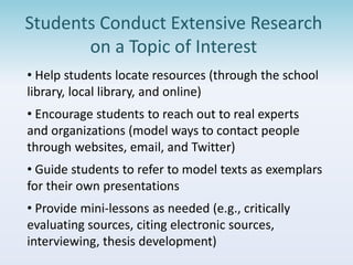 Using Food to Teach Argumentation And Media Literacy | PPT