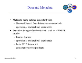 National Polar-orbiting Operational Environmental Satellite System ...