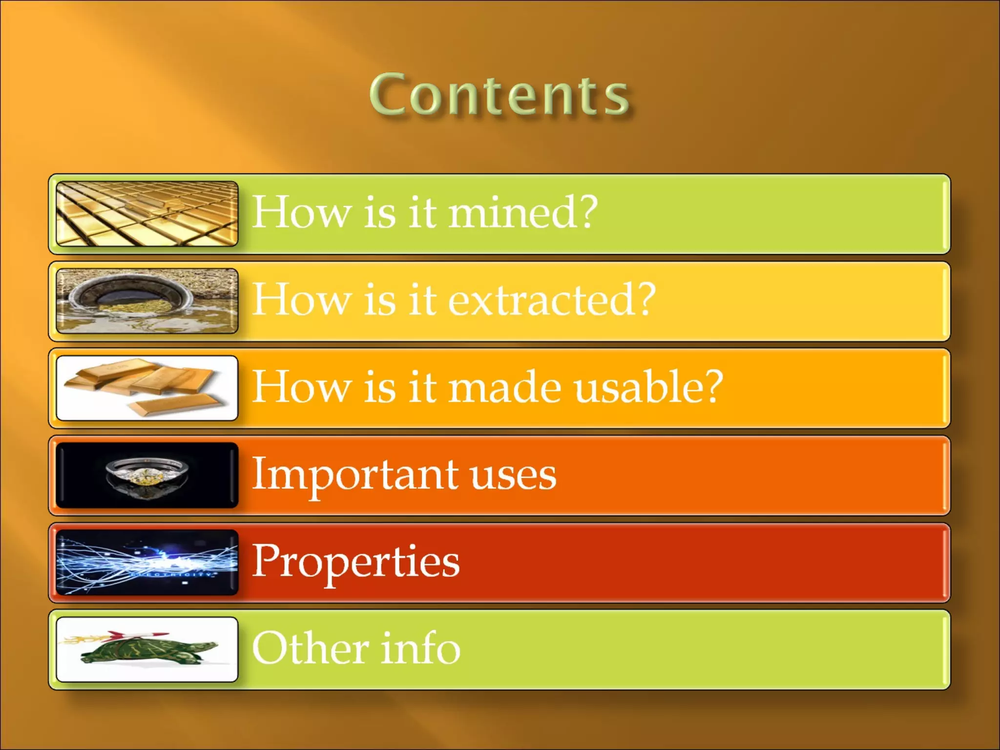 Gold chemistry presentation | PPT