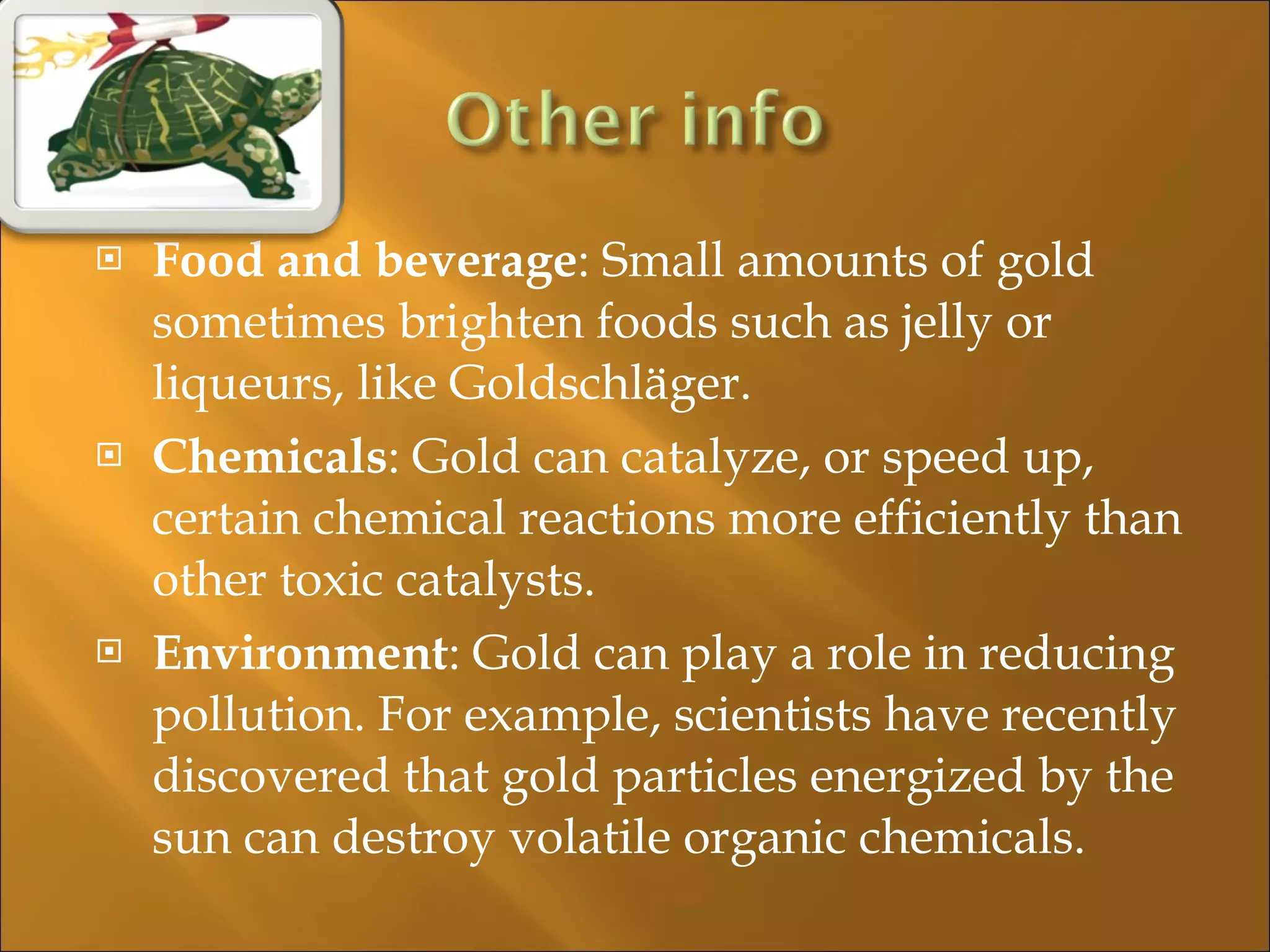 Gold chemistry presentation | PPT