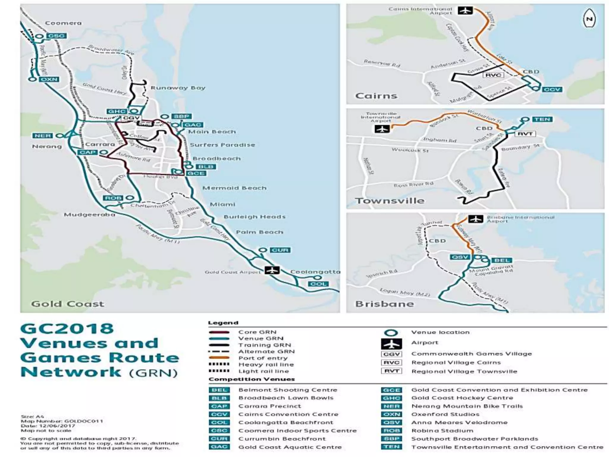 Gold coast map | PPTX