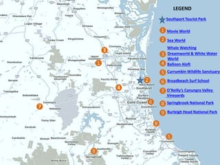 Gold coast map | PPTX