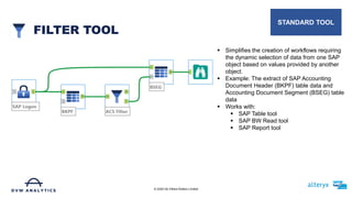 Enabling Analytic Process Automation for SAP with Alteryx | PDF
