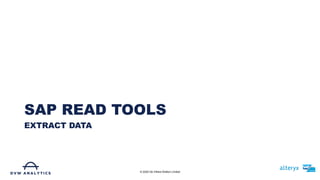 Enabling Analytic Process Automation for SAP with Alteryx | PDF