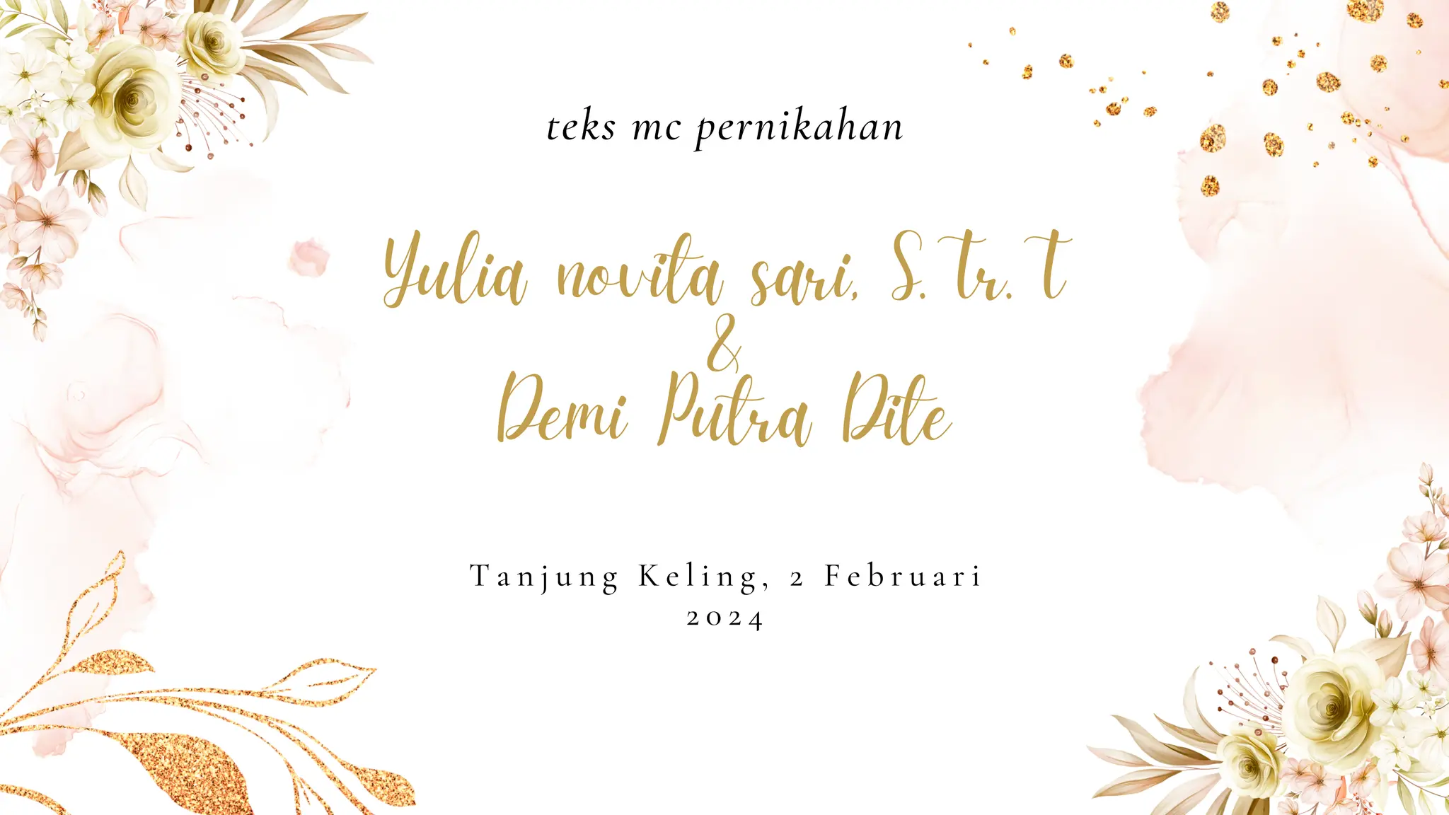 Gold Elegant Aesthetic Wedding Details Presentation.pdf