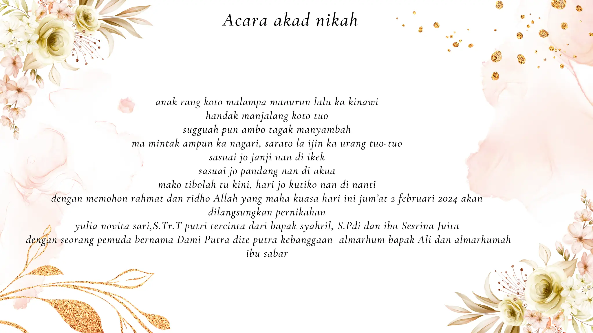Gold Elegant Aesthetic Wedding Details Presentation.pdf