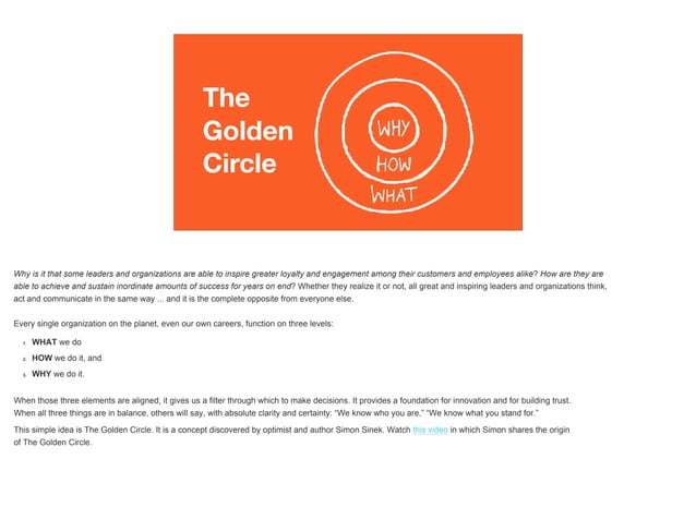 Golden-Circle_Presenter-Notes.pdf | Brain and Nervous System Disorders ...