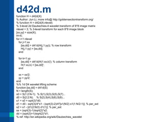 Image Compression Comparison Using Golden Section Transform, Haar Wavelet Transform and ...