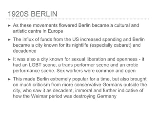 Golden years of weimar | PPTX