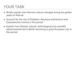 Golden years of weimar | PPTX