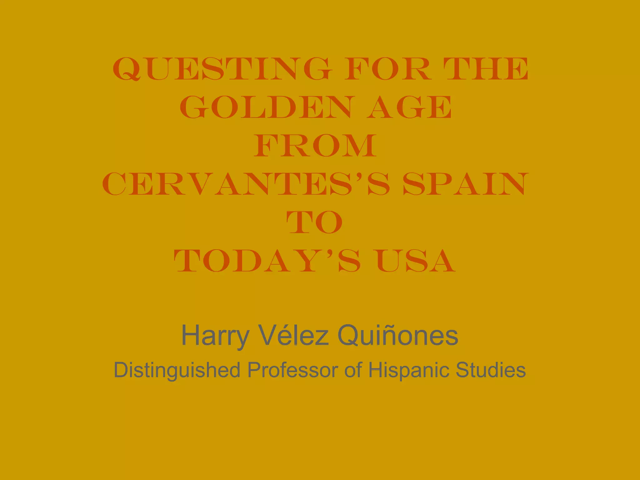 Goldenage english | PPT