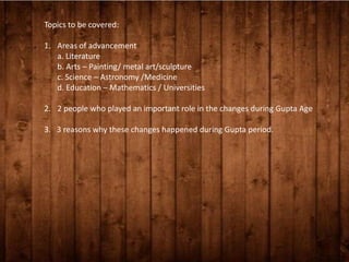 Golden age of guptas | PPTX