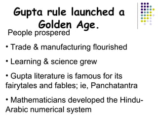 Golden age of india | PPT