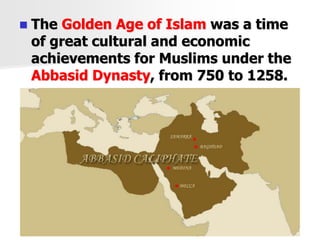 Golden Age Of Islam Map