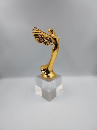 Golden Angel Sculpture Trophy at Clazz Trophy Malaysia | #1 Reliable ...