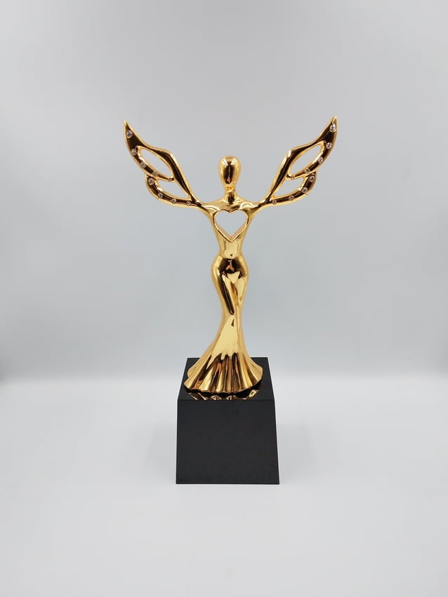 Golden Angel Trophy at Clazz Trophy Malaysia | #1 Reliable Trophy ...