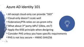 O365Con19 - O365 Identity Management and The Golden Config - Chris ...