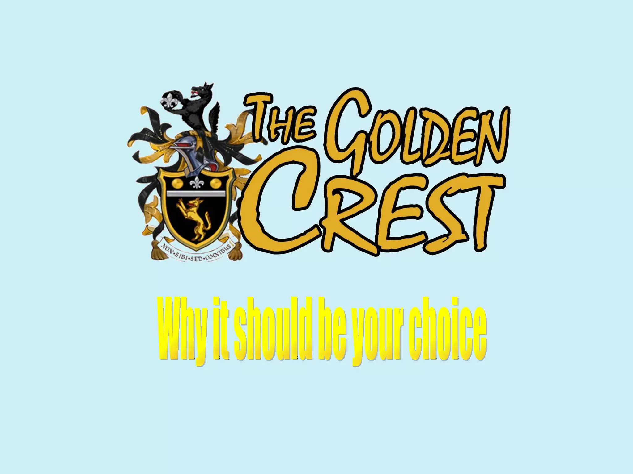Golden crest ppt 2 | PPT | Design | Fine Art