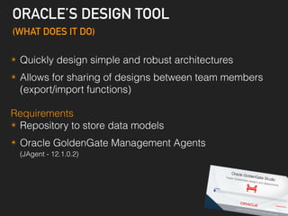 Oracle GoldenGate Studio Intro | PDF